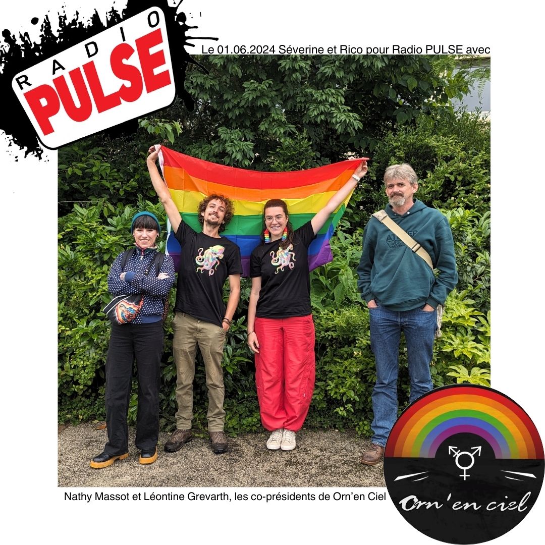 Nathy Massot et Léontine Grevarth, co-présidents de l'association Orn'en Ciel du 10.06.2024 ...
